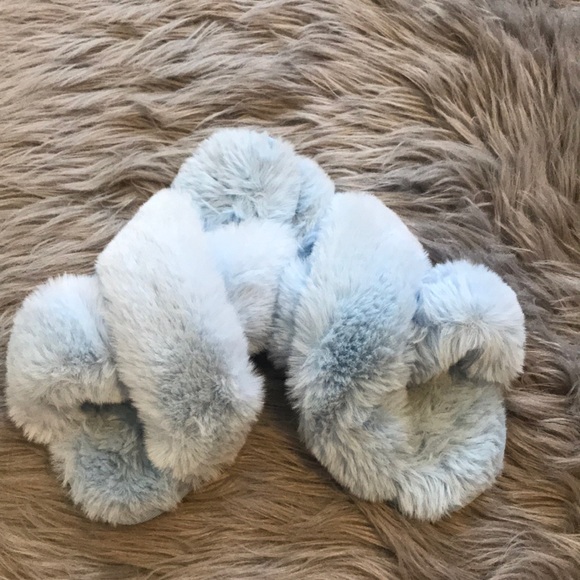 Shoes | Fluffy Slippers | Poshmark